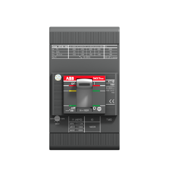 INTERRUPTOR AUTOMATICO ABB XT3N 250 TMD 3P 250A TERMOMAGNETICO – Tableros Eléctricos